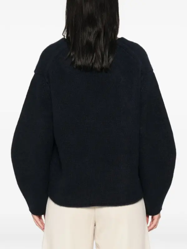 Soft Goat Cashmere V-necked Sweater