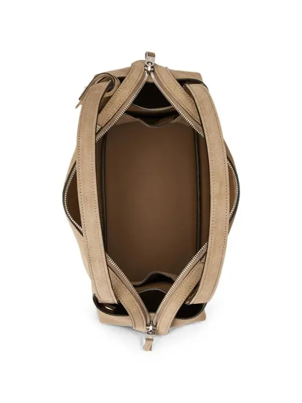 TOD'S Suede Leather Medium Shoulder Bag