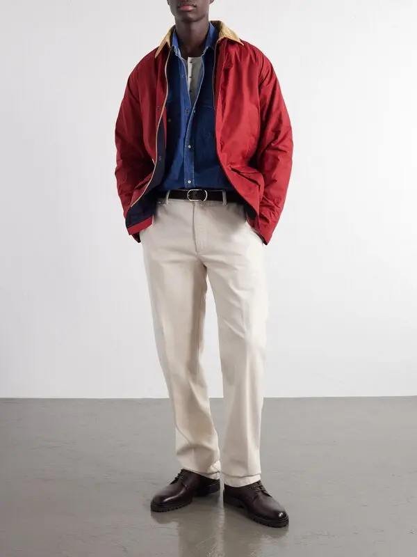 FORTELA Bristol Waxed Cotton-canvas Jacket