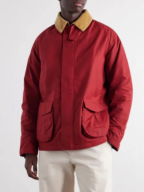 FORTELA Bristol Waxed Cotton-canvas Jacket