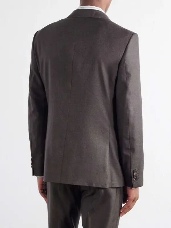 Mr P. Luxe Wool And Silk-blend Suit Jacket