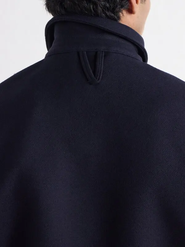 VALSTAR Brushed Virgin Wool-twill Bomber Jacket