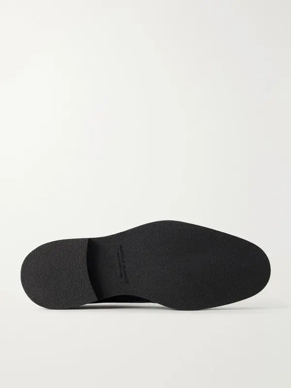 Manolo Blahnik Leather Derby Shoes