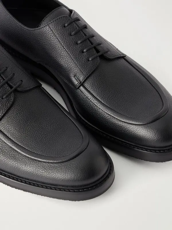 Manolo Blahnik Leather Derby Shoes