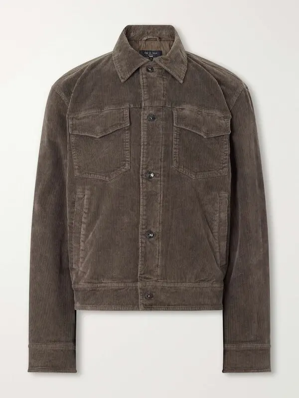 Rag & Bone Stretch-cotton Corduroy Jacket