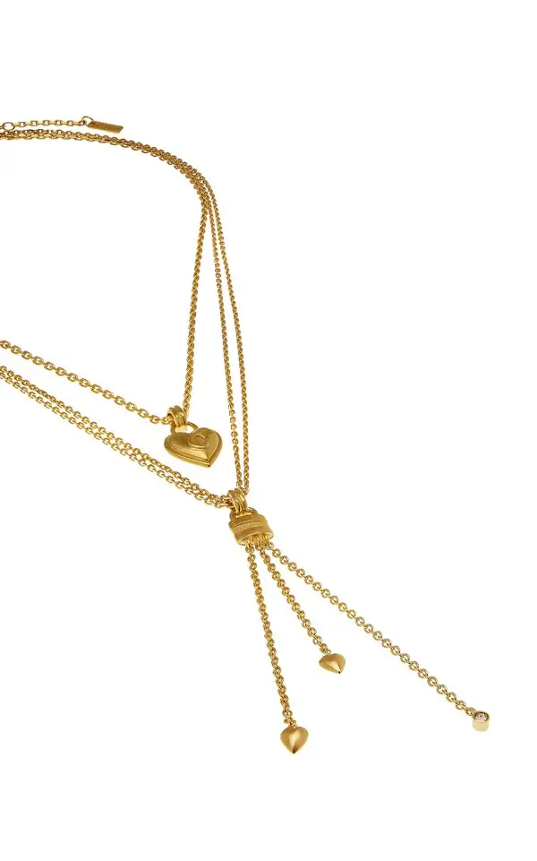 Chloé Vintage Brass Necklace