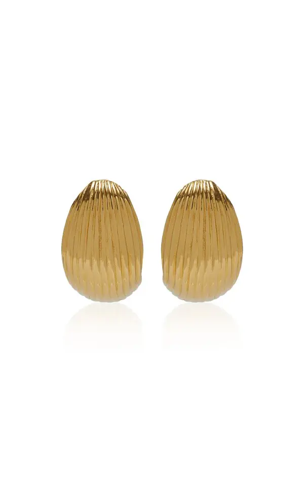 SOPHIE BUHAI Reversible Hinged Vermeil Hoops - Gold