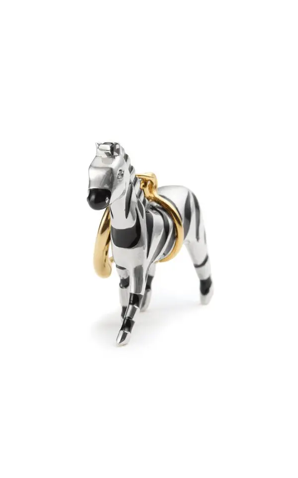 Bottega Veneta Zebra Earrings