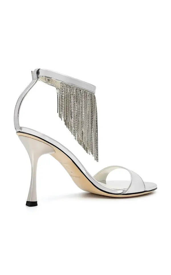 Studio Amelia Figaro Chain Detail High Heel Sandals