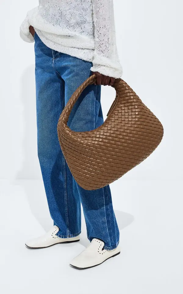 Bottega Veneta Intrecciato Leather Hobo Bag
