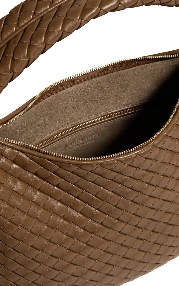 Bottega Veneta Intrecciato Leather Hobo Bag