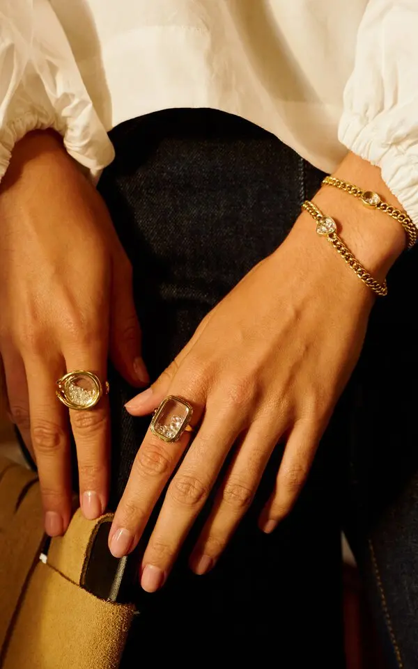 Moritz Glik 18k Yellow Bote Open Ring