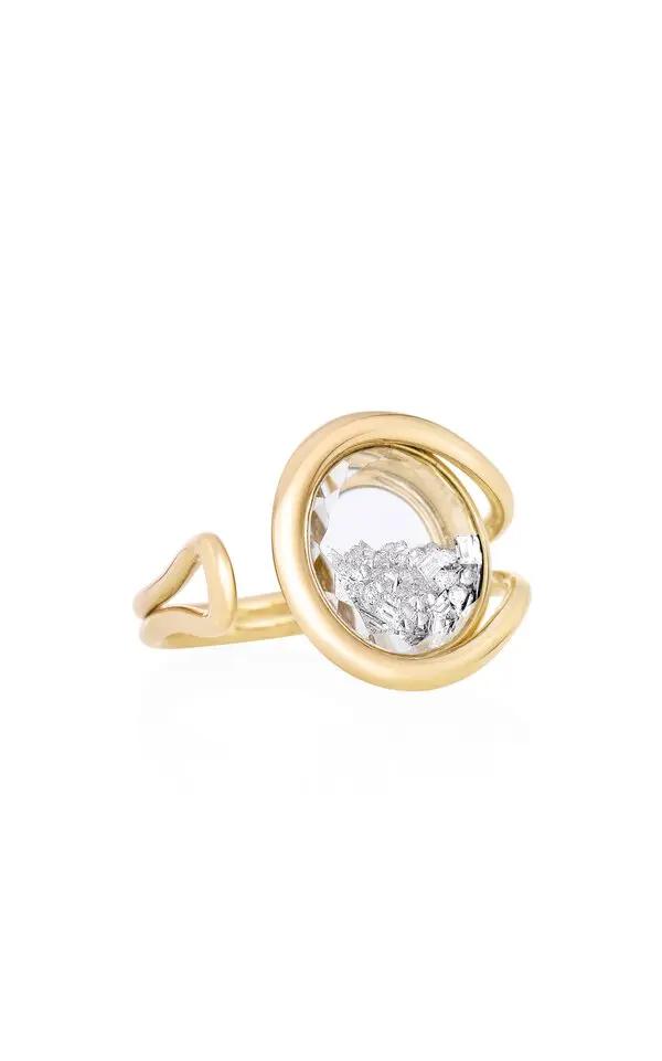 Moritz Glik 18k Yellow Bote Open Ring