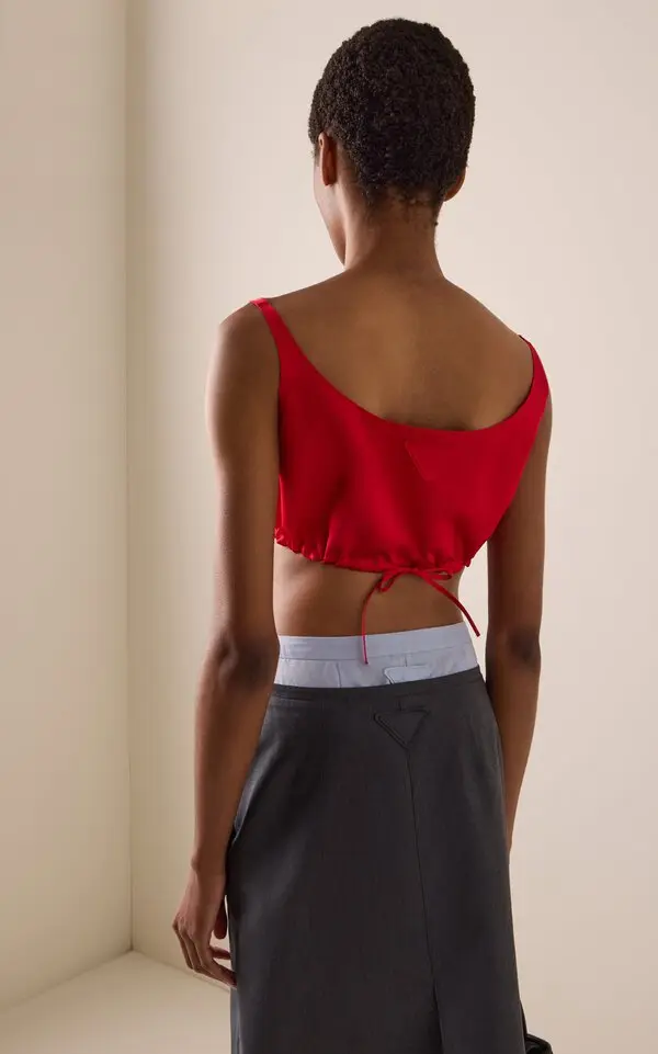 Prada Duchesse Silk Top