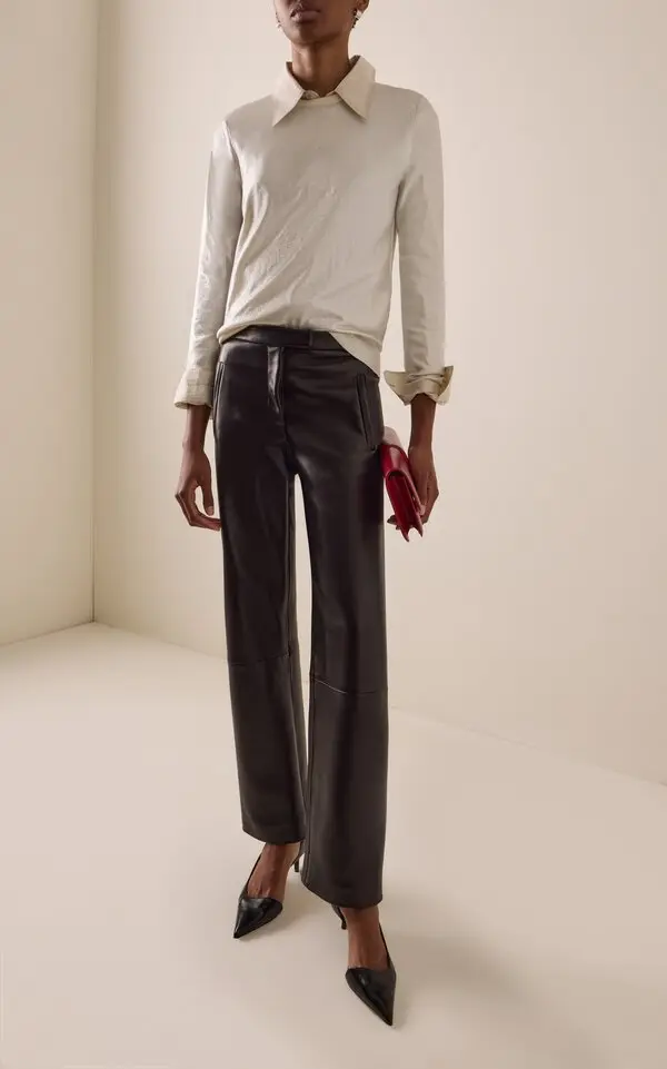 Partow Eldridge Pima Cotton Sweater - Silver