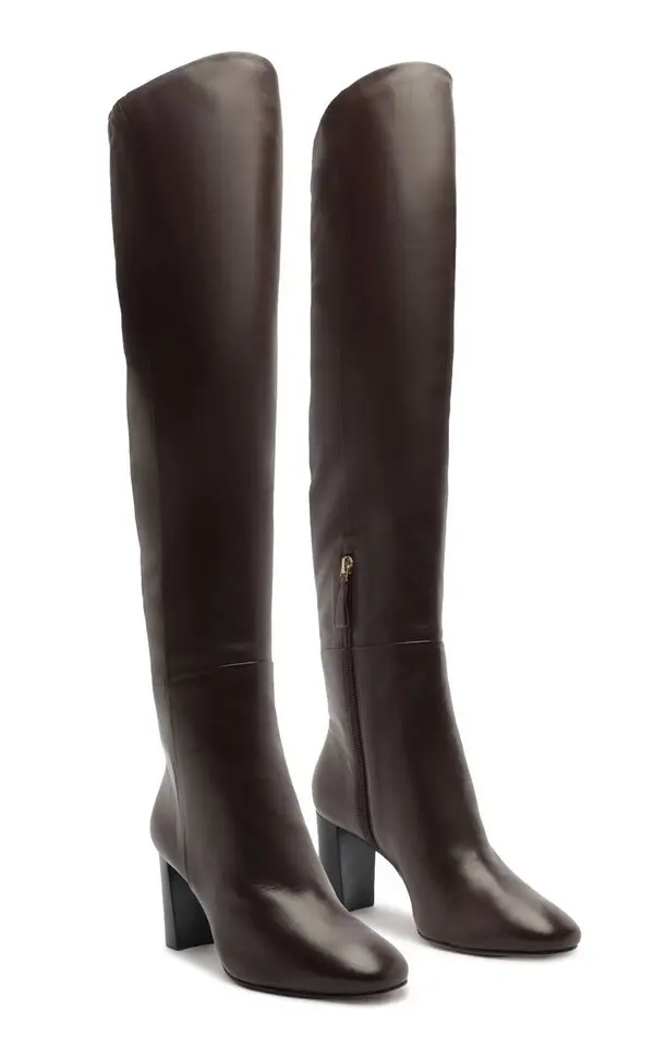 ALEXANDRE BIRMAN Anna Slouch Leather Boots