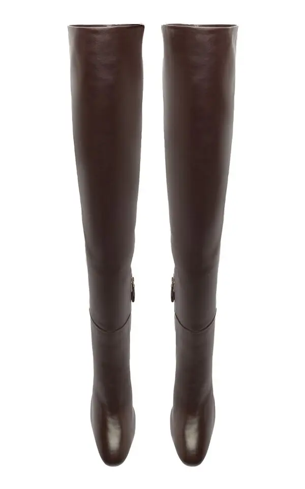 ALEXANDRE BIRMAN Anna Slouch Leather Boots