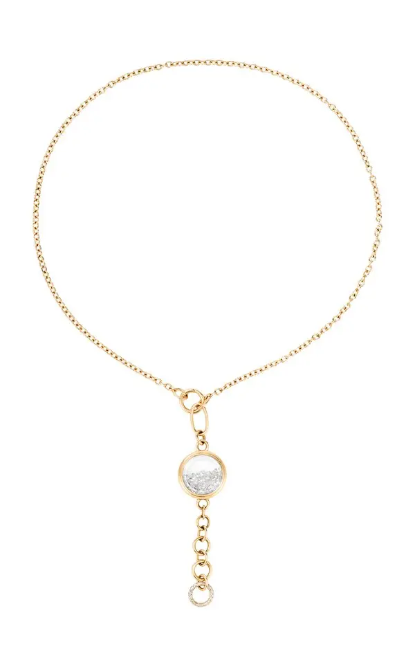 Moritz Glik 18k Yellow Curso Lariat Necklace - Gold