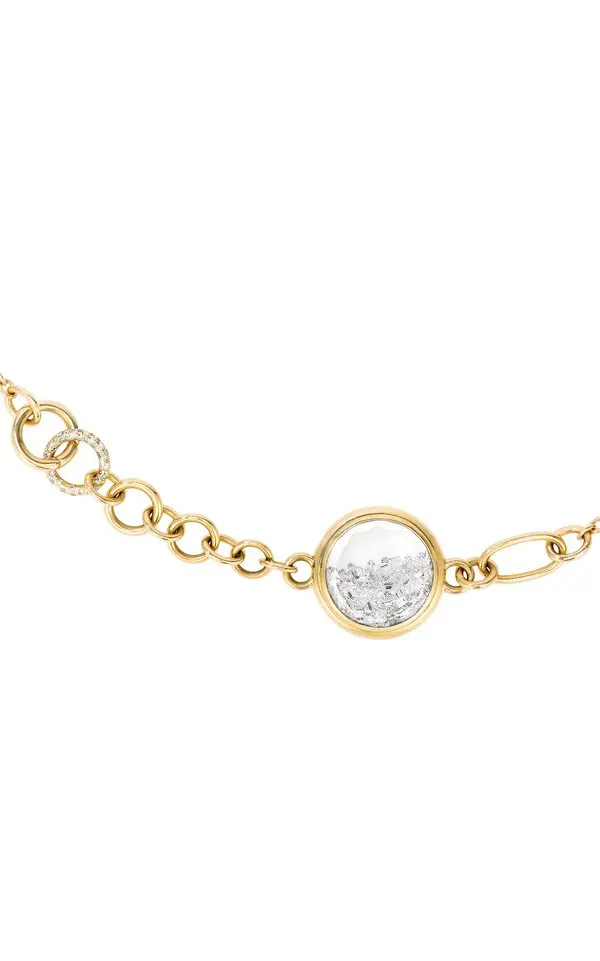 Moritz Glik 18k Yellow Curso Lariat Necklace