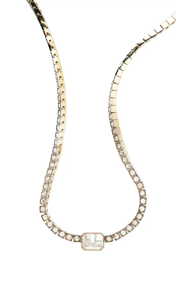 Moritz Glik 18k Yellow / 18k Palladium Grey Lume Revierie Necklace
