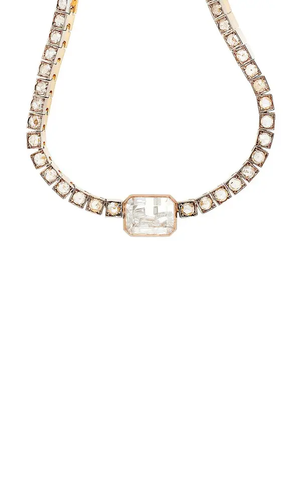 Moritz Glik 18k Yellow / 18k Palladium Grey Lume Revierie Necklace