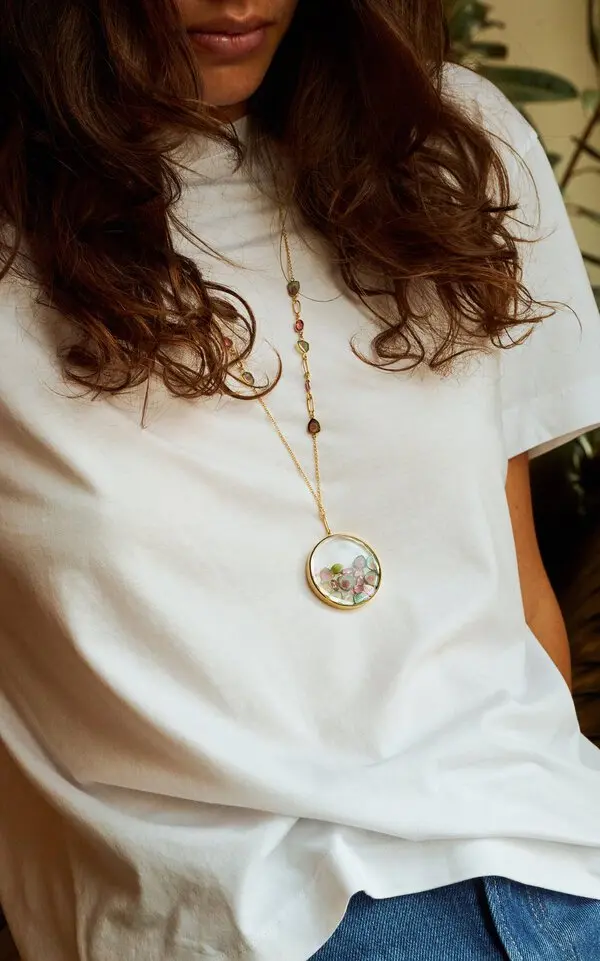 Moritz Glik 18k Yellow Gold Melancia 38 Necklace