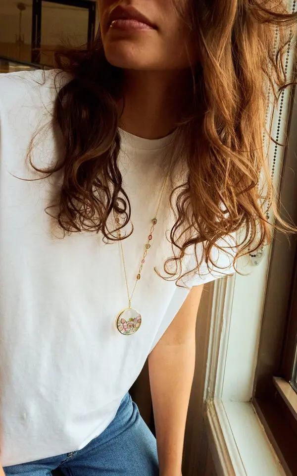 Moritz Glik 18k Yellow Gold Melancia 38 Necklace