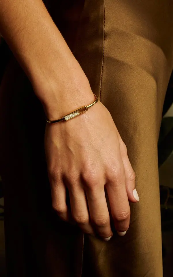Moritz Glik 18k Yellow Core Bangle Bracelet Petite