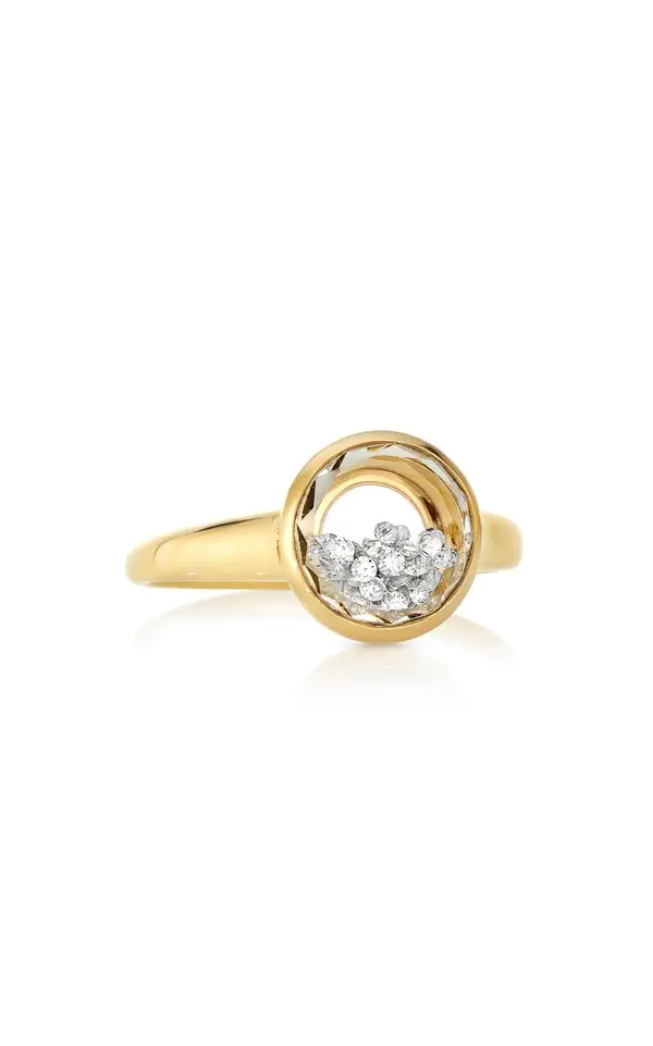 Moritz Glik 18k Yellow Neue Circle Ring Petite