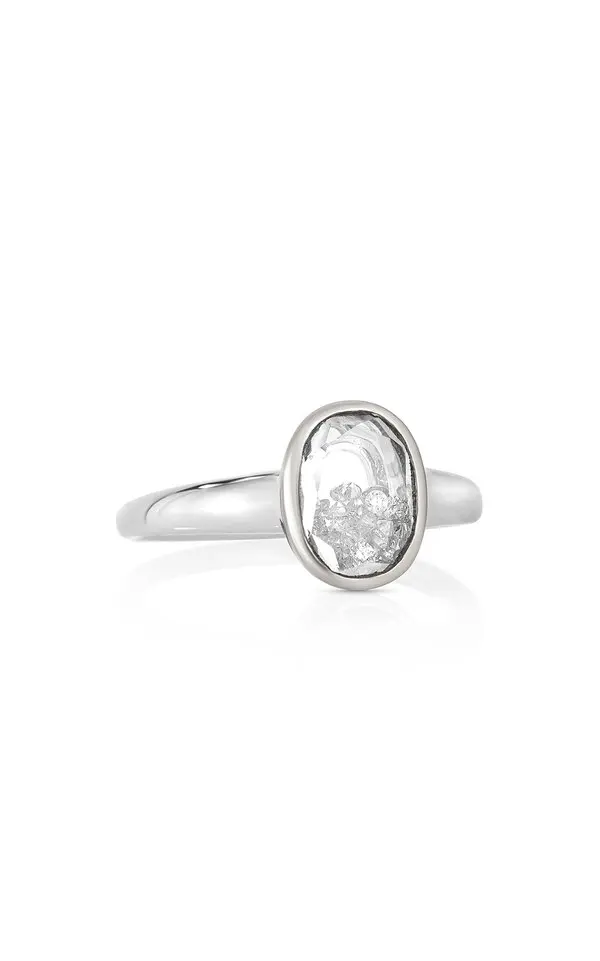 Moritz Glik 18k Gold Neue Oval Ring Petite