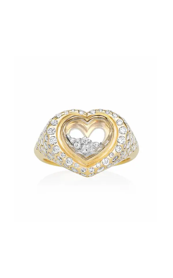 Moritz Glik 18k Yellow Afeto Gala Signet Ring