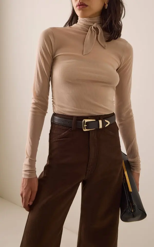 LEMAIRE Ballerina Tulle Scarf Top