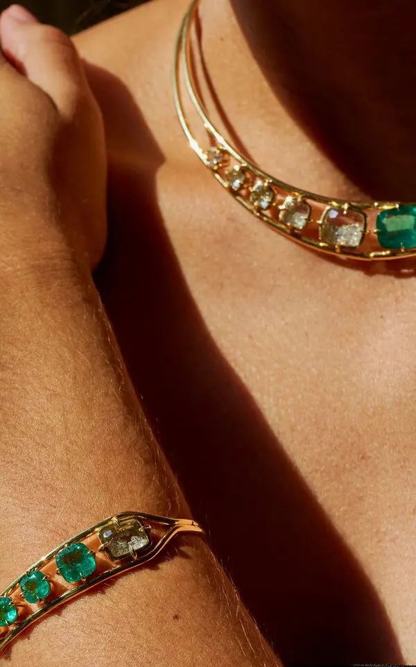 Moritz Glik 18k Yellow Gold Ita Bangle