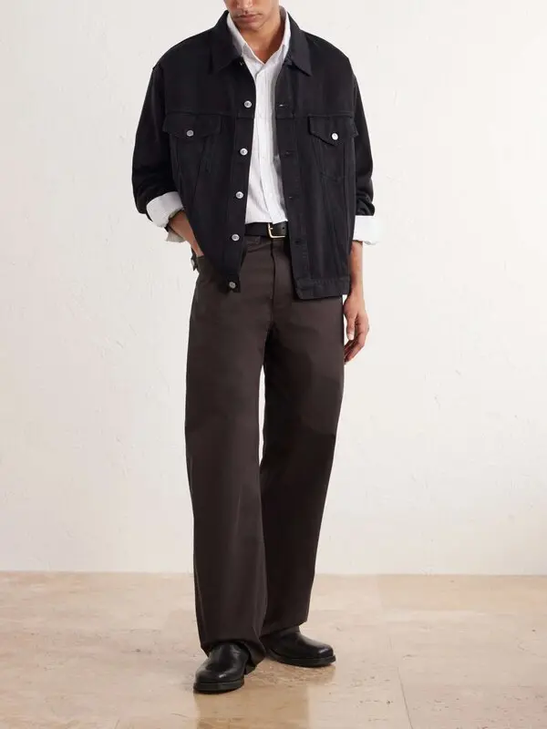 De Bonne Facture Architect Striped Cotton-poplin Shirt