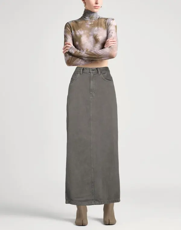Acne Studios Denim Skirt Size Cotton, Lyocell