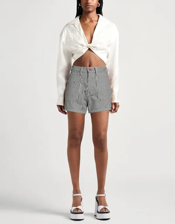 Kenzo Denim Shorts Slate Size Cotton