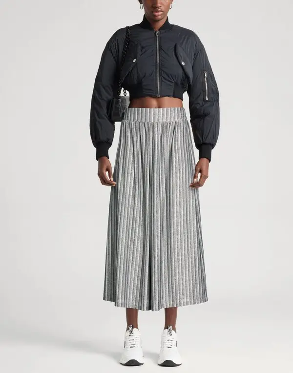 Momoni Maxi Skirt Size Polyester, Viscose, Metallic Polyester, Polyamide, Elastane