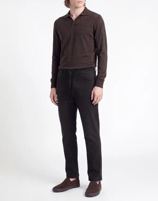 JACOB COHЁN Pants Charcoal Size Cotton, Polyester, Elastane