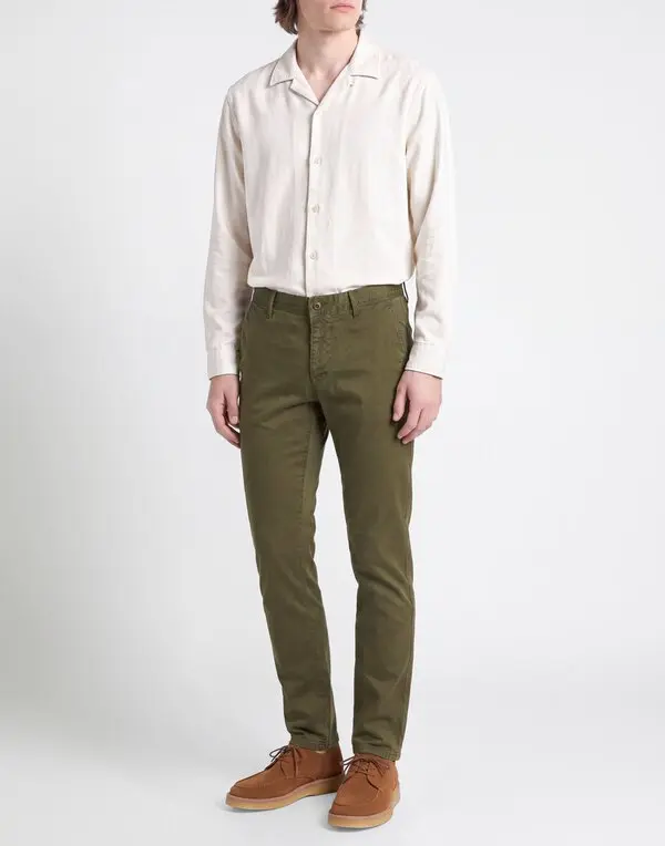 Incotex Pants Military Size Cotton, Elastane