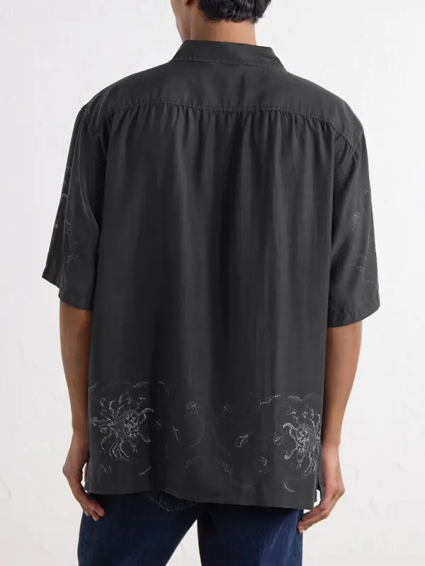 Our Legacy Every Printed Lyocell Shirt - Black