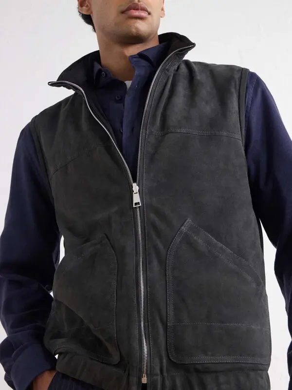 VALSTAR Reversible Suede Vest