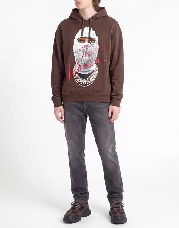 IH NOM UH NIT Sweatshirt Size Cotton, Elastane