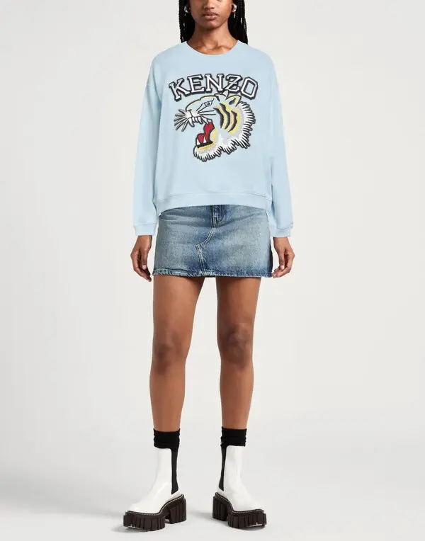 Kenzo Sweatshirt Size Cotton, Elastane, Viscose - Blue