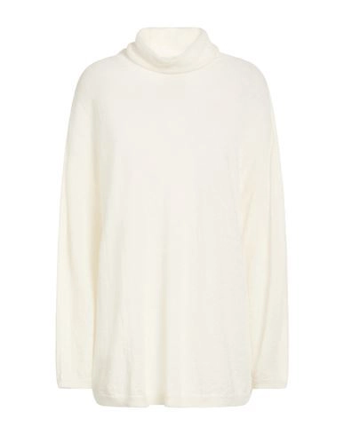 SEMICOUTURE Turtleneck Cream Size Alpaca Wool, Polyamide, Virgin Wool