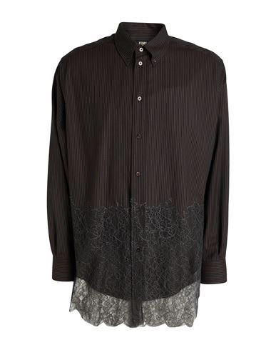 Fendi Shirt Dark Size Wool