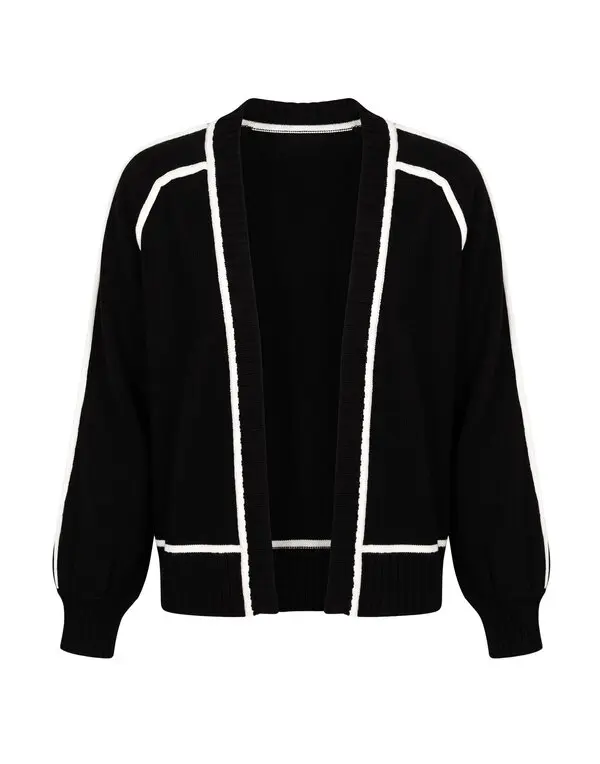 CARLA G. Cardigan Size Viscose, Polyester, Polyamide
