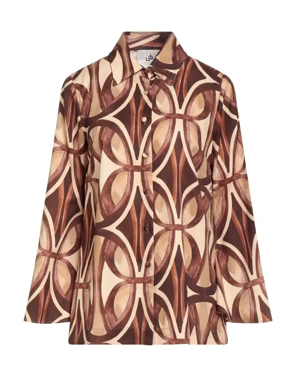 COMPAGNIA ITALIANA Shirt Size Viscose, Polyester