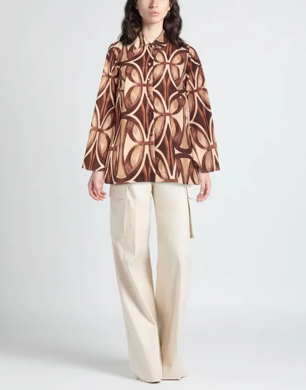 COMPAGNIA ITALIANA Shirt Size Viscose, Polyester