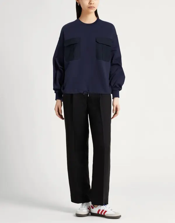 SEMICOUTURE Sweatshirt Midnight Size Cotton, Elastane