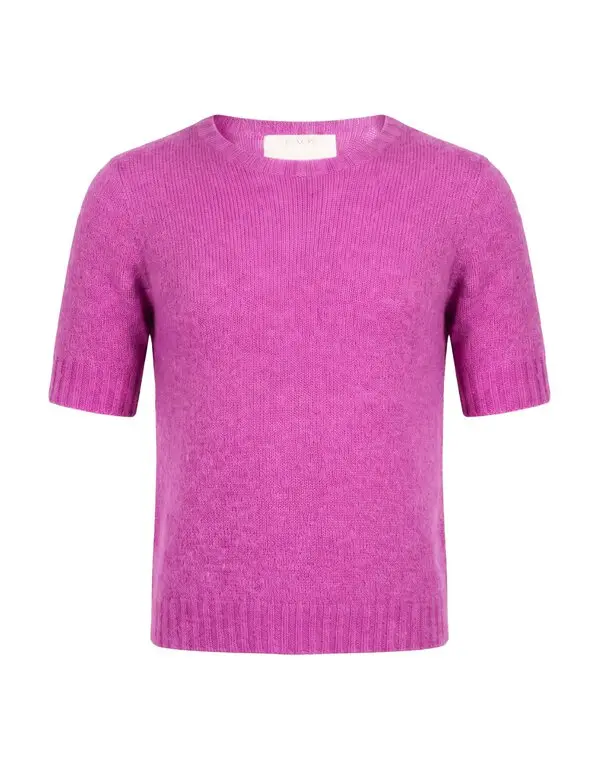 KAOS Sweater Mauve Size Acrylic, Polyamide, Wool, Mohair Wool, Elastane